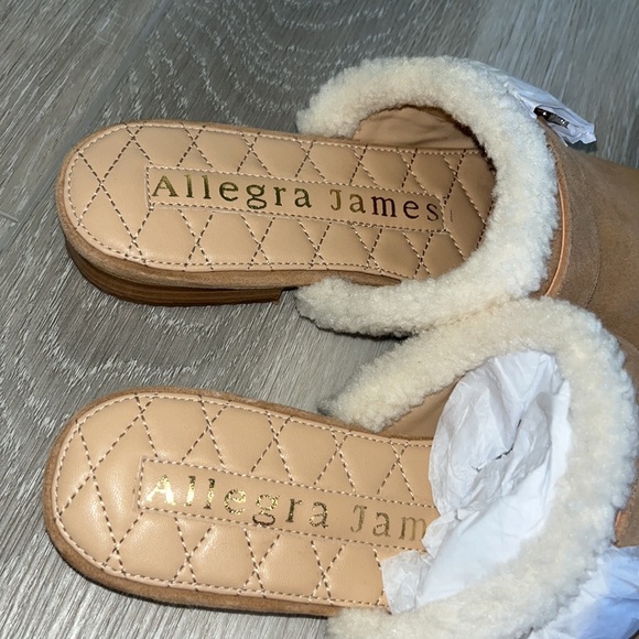 Allegra James | Shoes | Nwt Allegra James Sami Mule In Nude | Poshmark